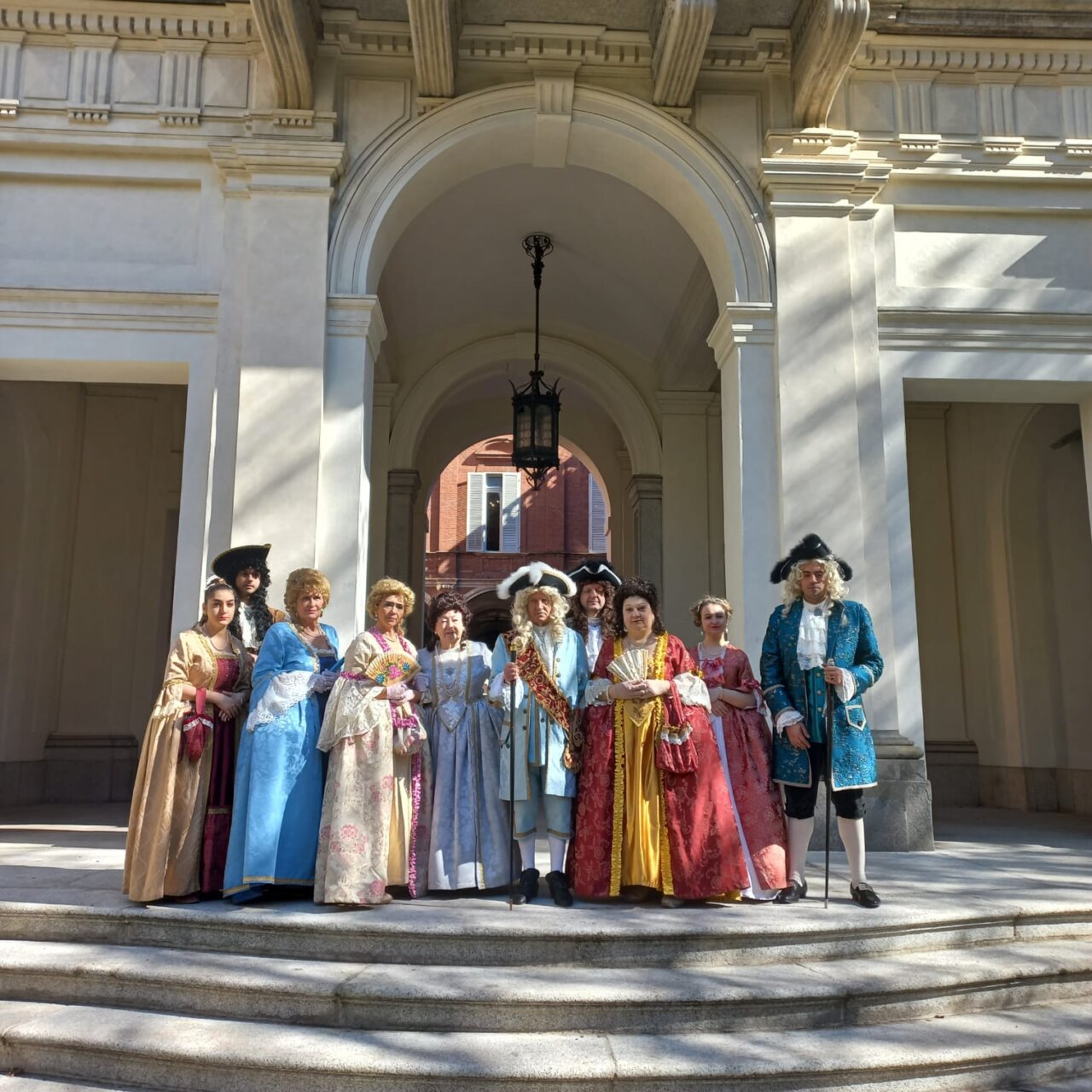 Gruppo storico "Principi di Piemonte" a Palazzo Cisterna - Prima Torino